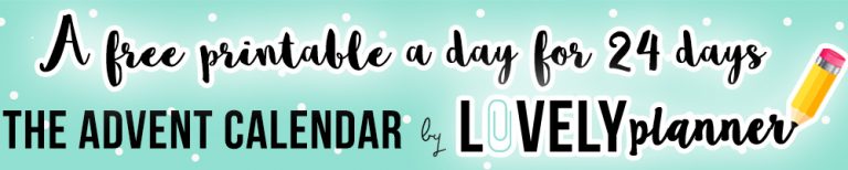 Retro Payday planner stickers - free printable & cut files {Advent ...