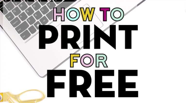 How I print as much as I want for free with HP Instant Ink - Lovely Planner