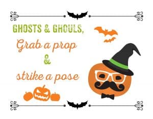 Free Printable Halloween Photo Booth Props - 11 Speech Bubbles - Lovely ...