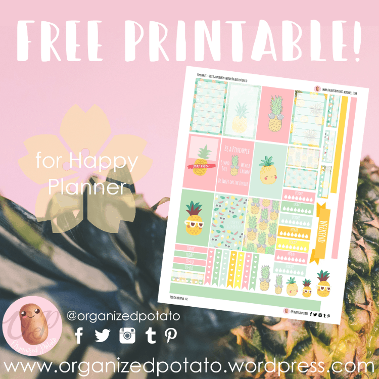 24 Free Printable Summer Planner Stickers - Lovely Planner