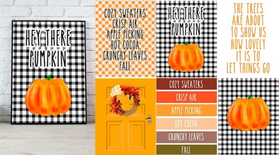 6 Free Printable Fall Wall Art Signs - Lovely Planner