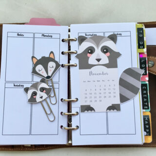 60+ Free Printable Planner Dividers/Die-Cuts to Decorate Your Planner ...