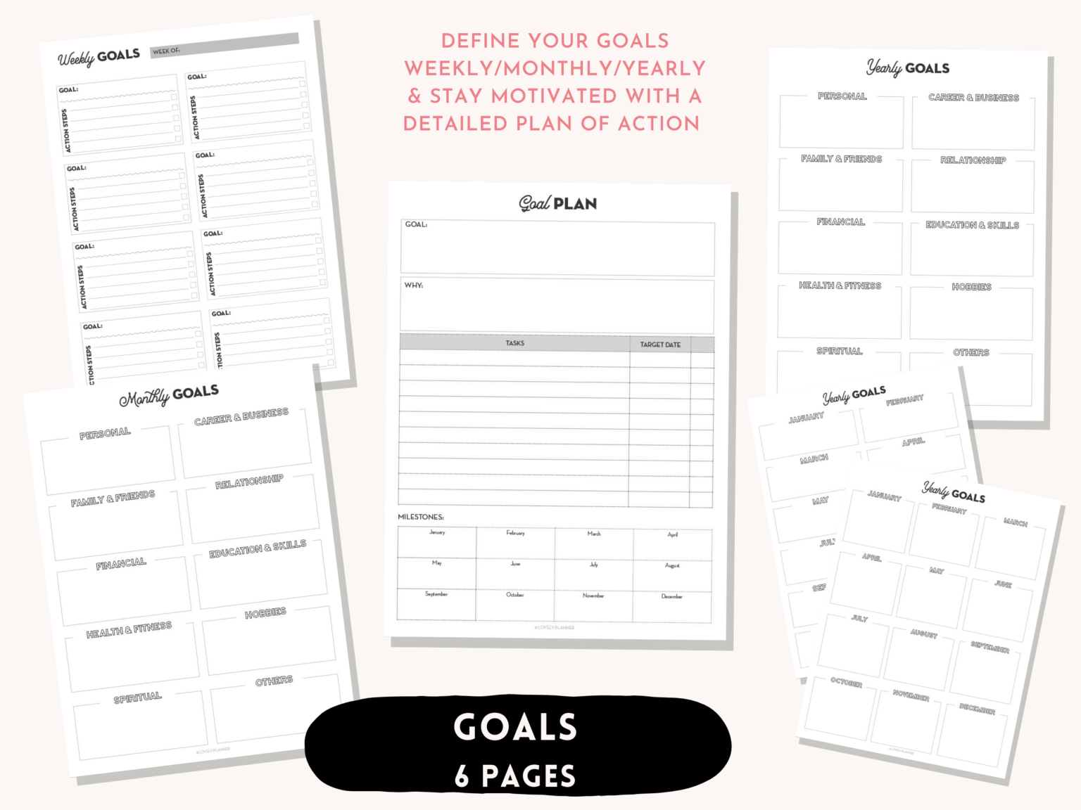 Welcome Offer - The Ultimate Planner Bundle - Lovely Planner