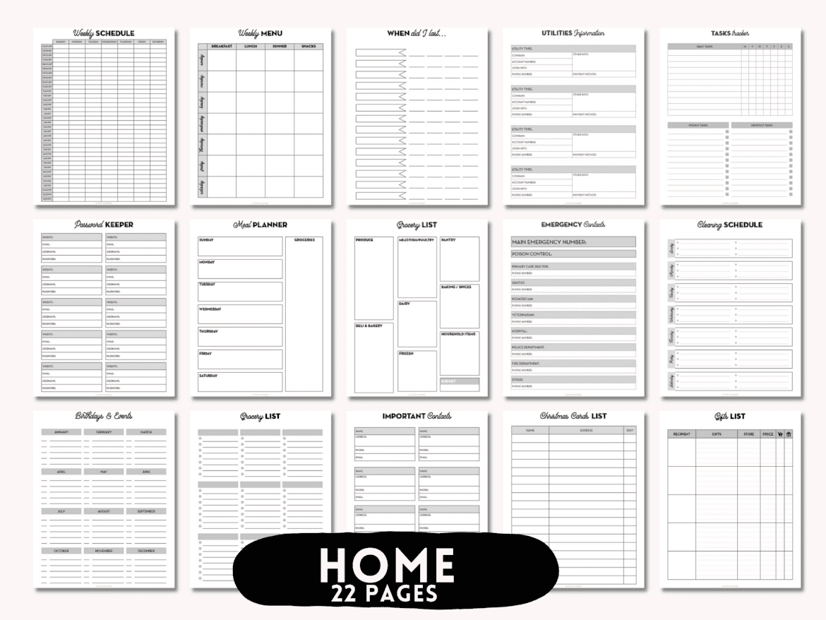 SALE - Ultimate Planner Bundle - Lovely Planner