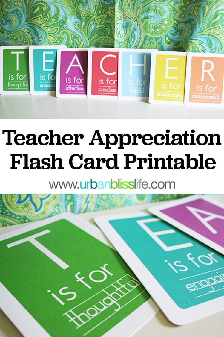 20 Best Free Teacher Appreciation Printables - Lovely Planner