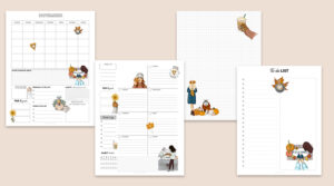 Free Printable October Planner Pages - Lovely Planner