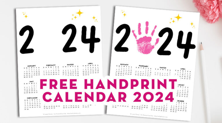 20 Best Printable Calendars for 2024 - Lovely Planner