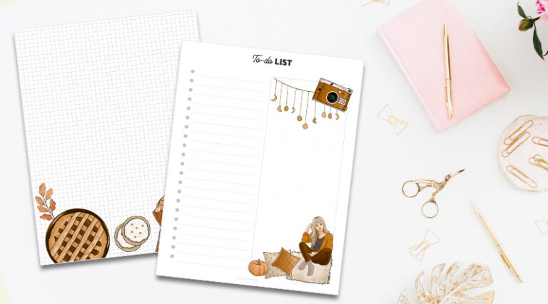 Free November Printable Planner Pages - Lovely Planner