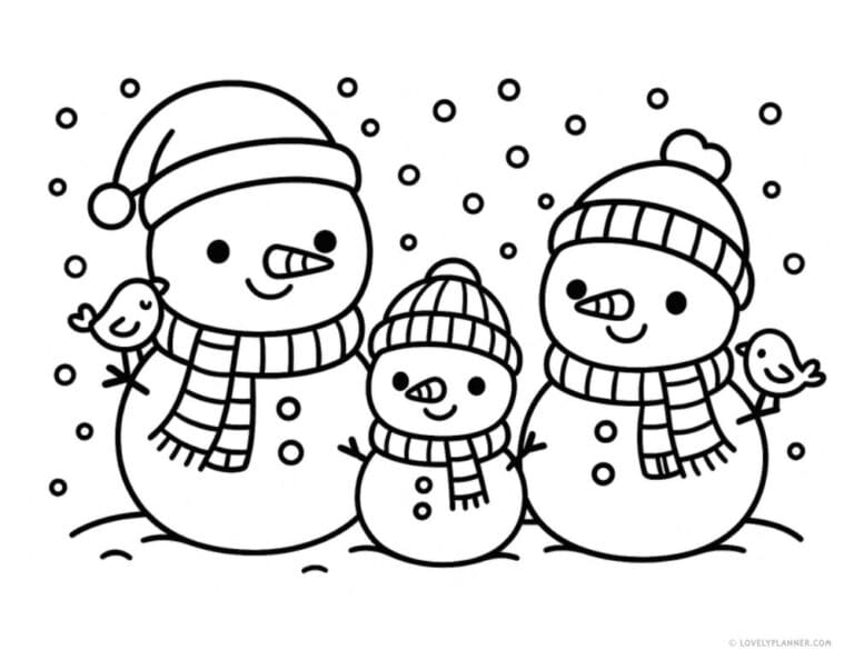 Free Printable Advent Calendar Coloring Book – 24 Days of Christmas ...
