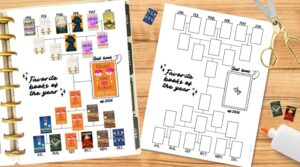 Free Printable 2026 Book Bracket Template – Favorite Book of the Year ...